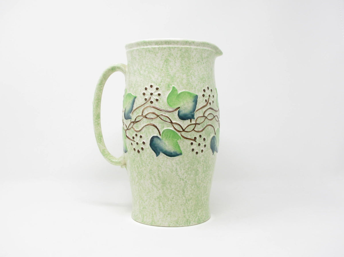 Vintage Burgess & Leigh England Earthenware Burleigh Ware Pitcher with ...