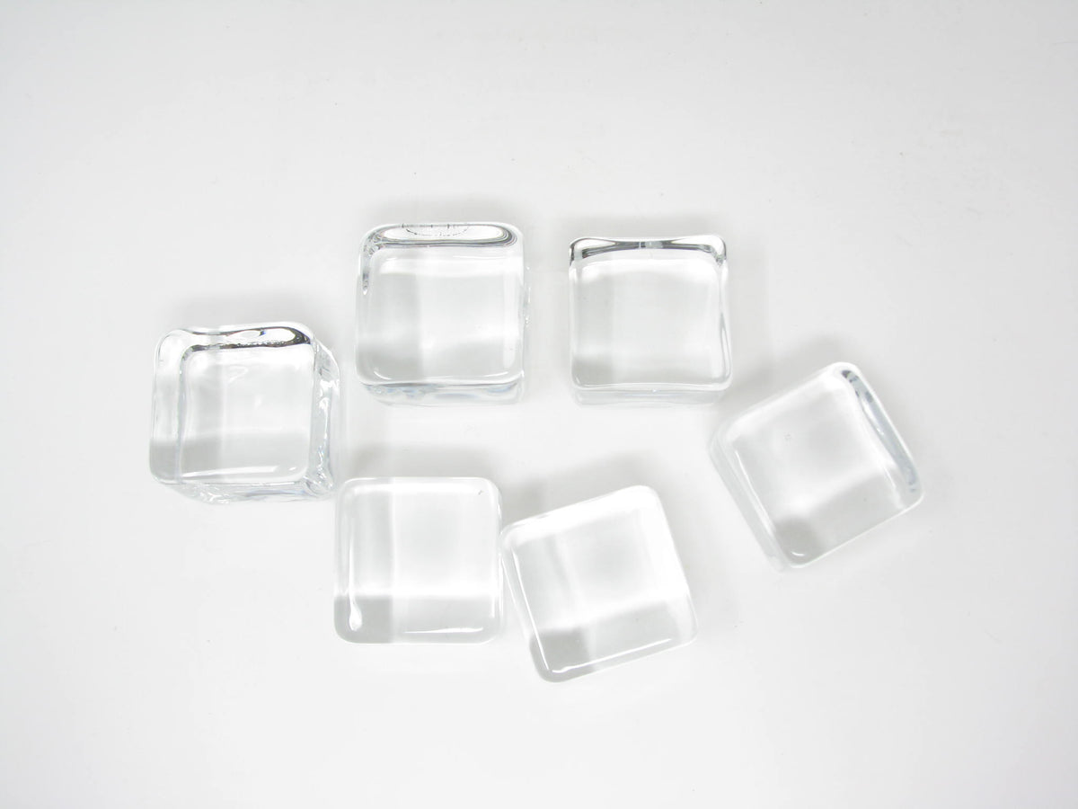 Vintage Princess House Crystal Clear Ice Cubes - 6 Pieces – edgebrookhouse