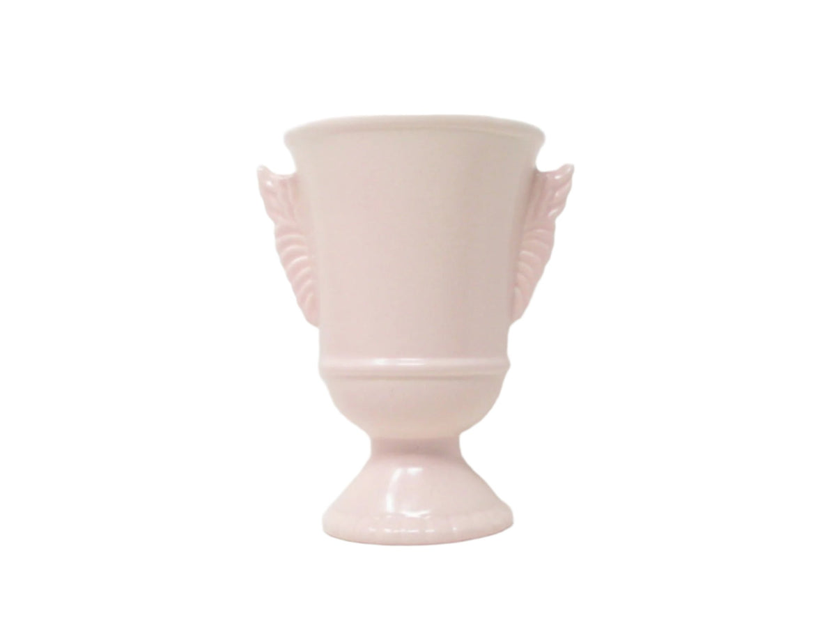Vintage Red Wing Pink Pottery Vase with Wings 1090 – edgebrookhouse