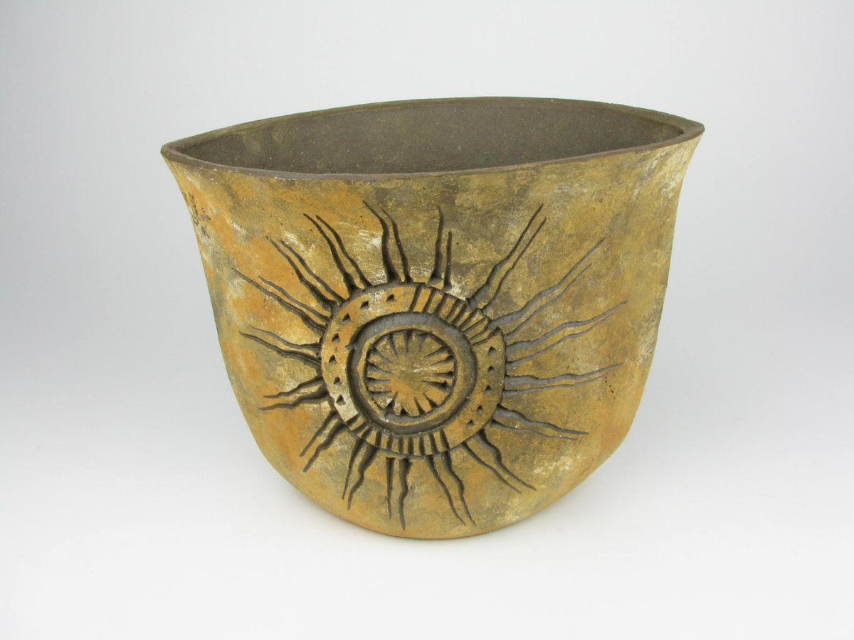 Vintage Terry Stone Envelope Clay Pottery Planter Signed – edgebrookhouse