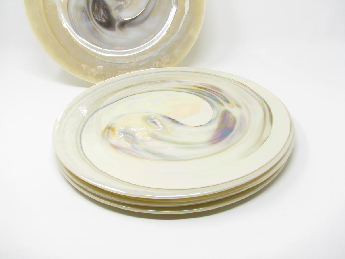 Yalos Casa Murano Modern Art Glass Chargers or Decorative Plate with I ...