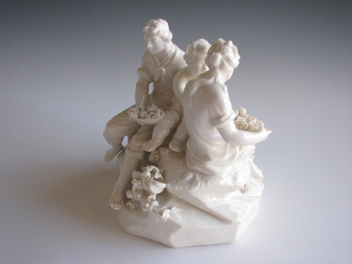 Antique German Porcelain Figurine – Hochst, Furstenberg – Carl Theodor ...
