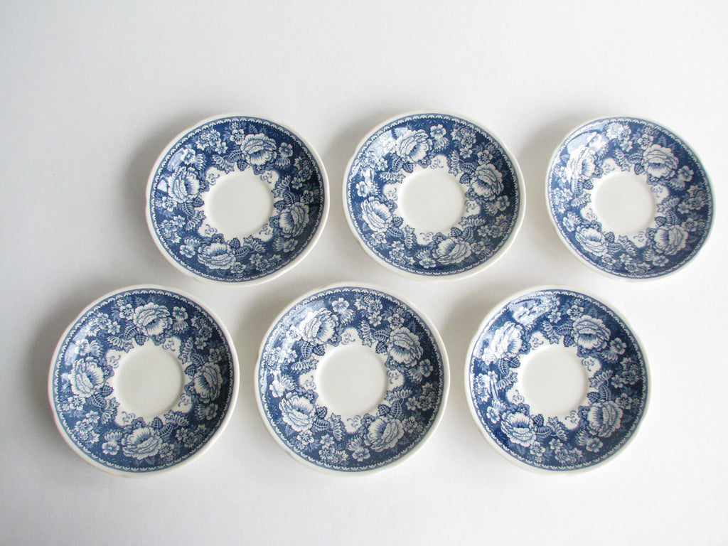 Vintage Mason's England Crabtree & Evelyn Blue & White Tea Set ...