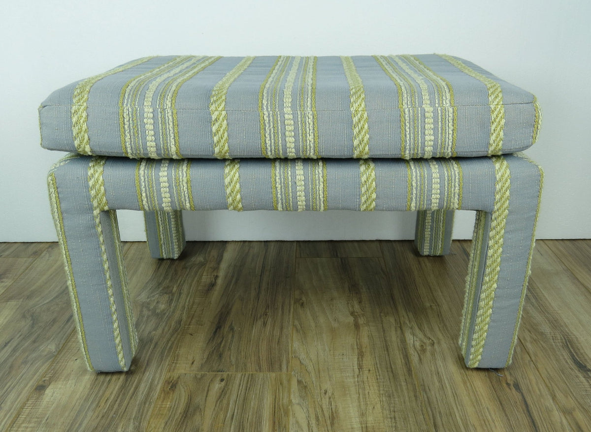 1970s Vintage Drexel Heritage Parsons Style Bench – edgebrookhouse