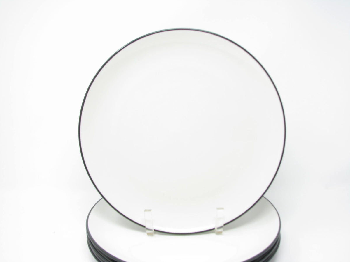 Noritake Colorwave Graphite Stoneware Dinner Plates - 4 Pieces ...