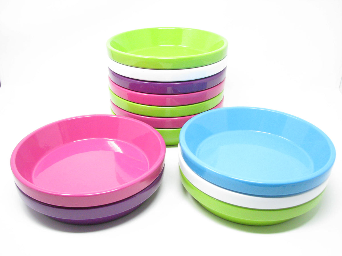 Spang Ceramano Germany Terracotta Pot Saucers in Bright Vibrant Colors ...