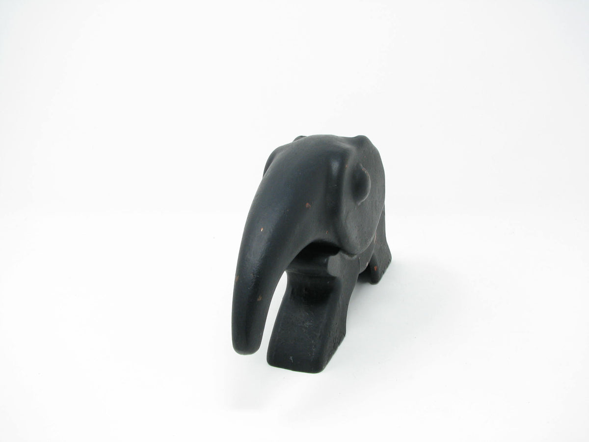 Vintage 1930s Vindex Art Deco Modernist Cast Iron Elephant Nutcracker ...