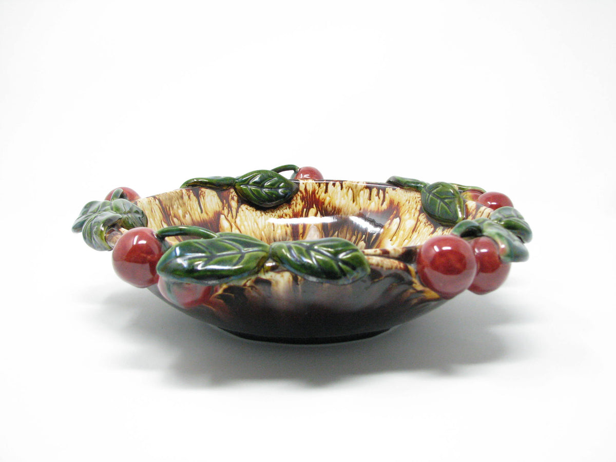 Vintage 1950s St. Peter Graz Austrian Majolica Pottery Centerpiece Bow ...