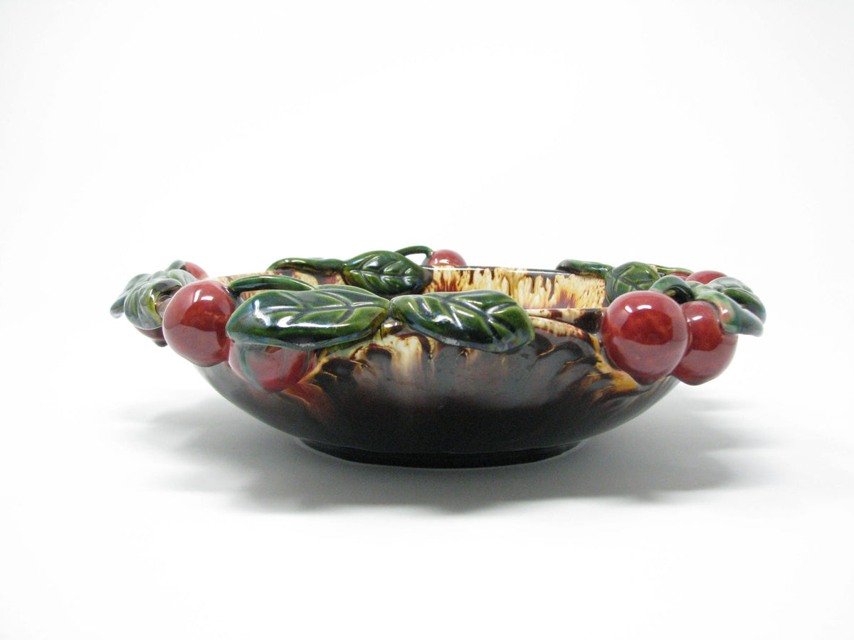Vintage 1950s St. Peter Graz Austrian Majolica Pottery Centerpiece Bow ...