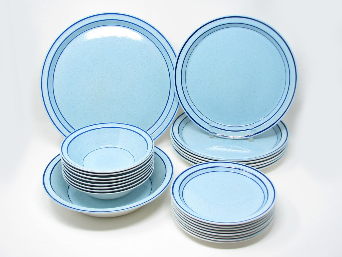 Vintage 1970s Brendan Erin Stone Louch Ree Arklow Ireland Dinnerware S – edgebrookhouse