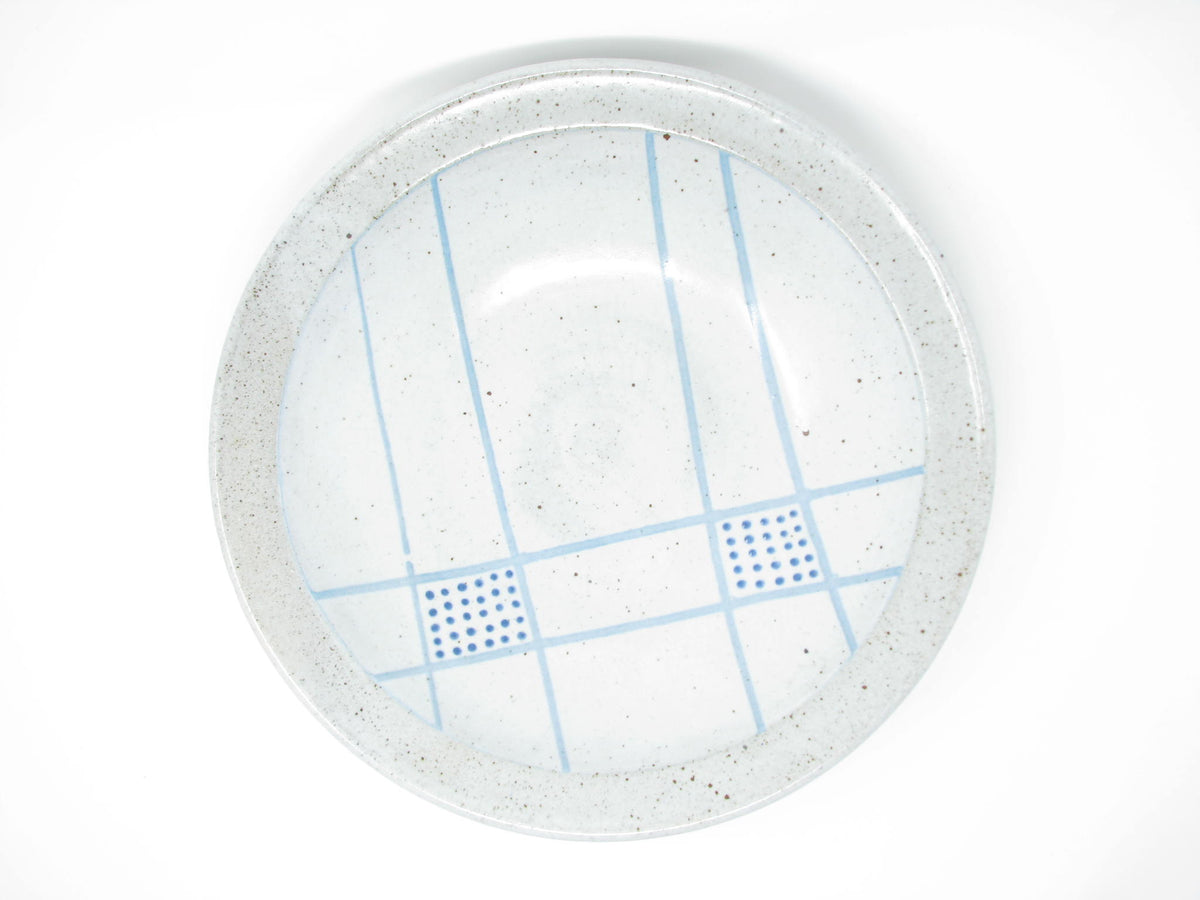 Vintage 1980s Cunningham Studio Pottery Decorative Wall Plate or Cente ...