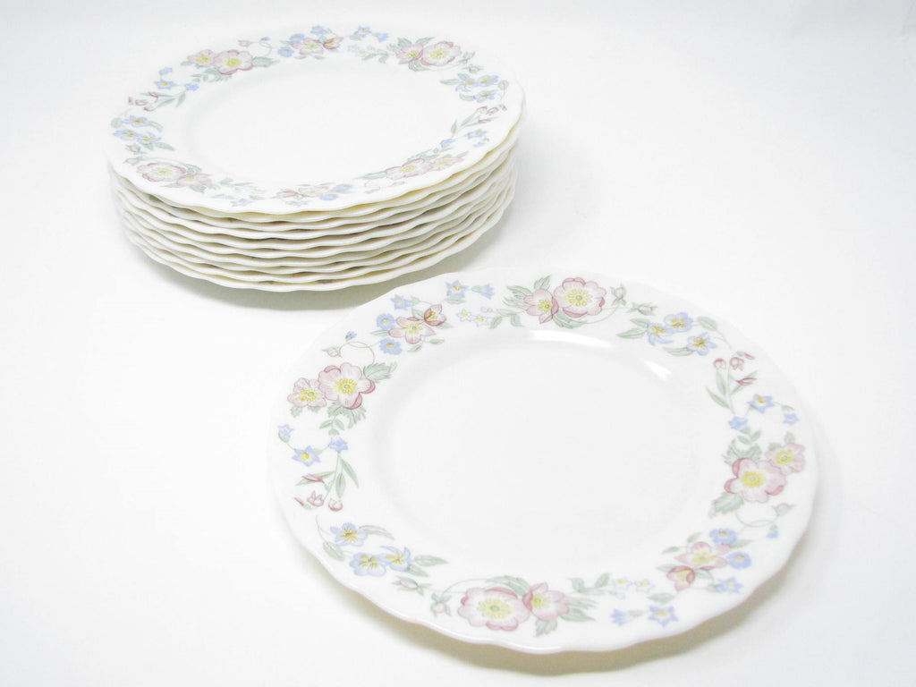 attractive price 1940 Four Arcopal ARP11 milk glass salad plates made ...