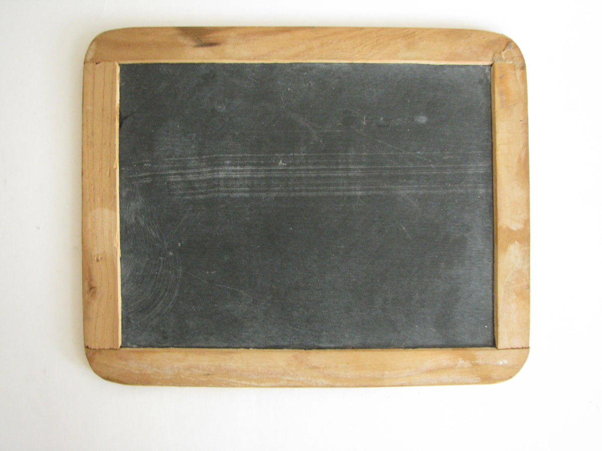 Vintage Authentic Slate Double Sided Chalk Board Made in Portugal ...