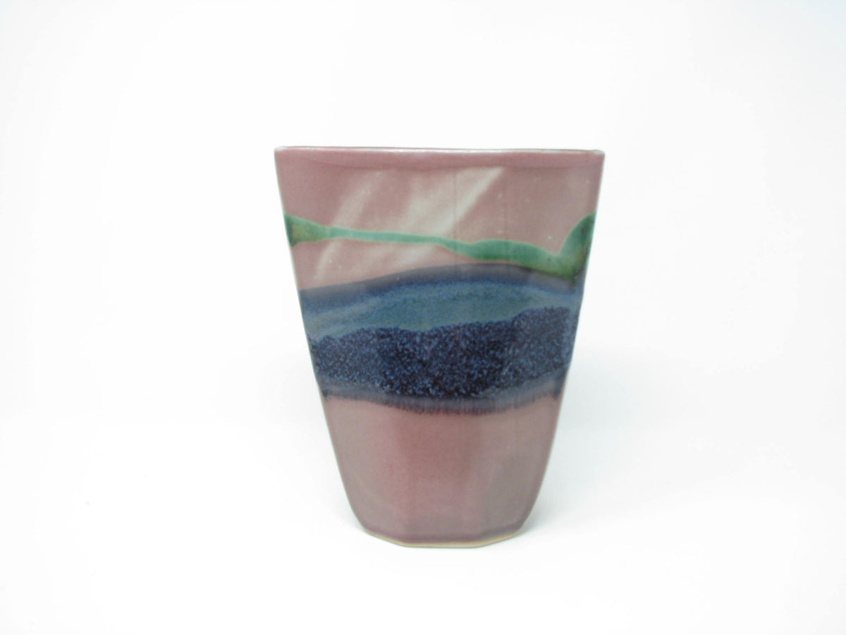 Vintage Bonnema Studio Pottery Hand-Thrown Envelope Vase – edgebrookhouse