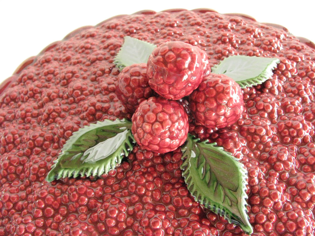 Vintage Ceramic Raspberry Pie Saver Made in Portugal – edgebrookhouse