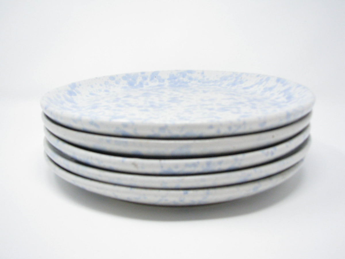 Vintage Devica Gres de Viana Portugal Pottery Dinner Plates - Set of 5 ...