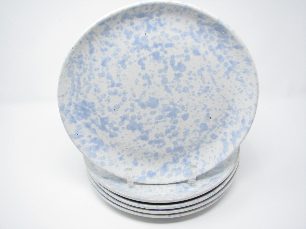 Vintage Devica Gres de Viana Portugal Pottery Dinner Plates - Set of 5 ...