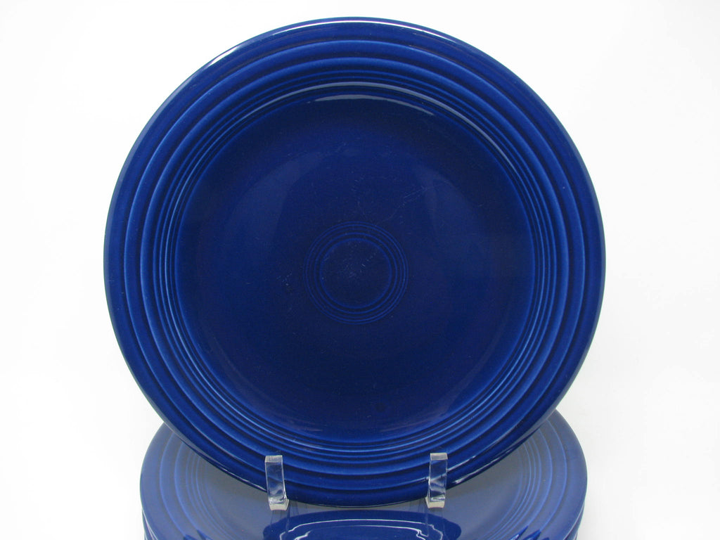 Vintage Fiesta Cobalt Blue (Older) Dinner Plates - 6 Pieces ...
