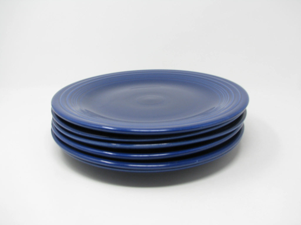 Vintage Fiesta Cobalt Blue (Older) Dinner Plates - 6 Pieces ...