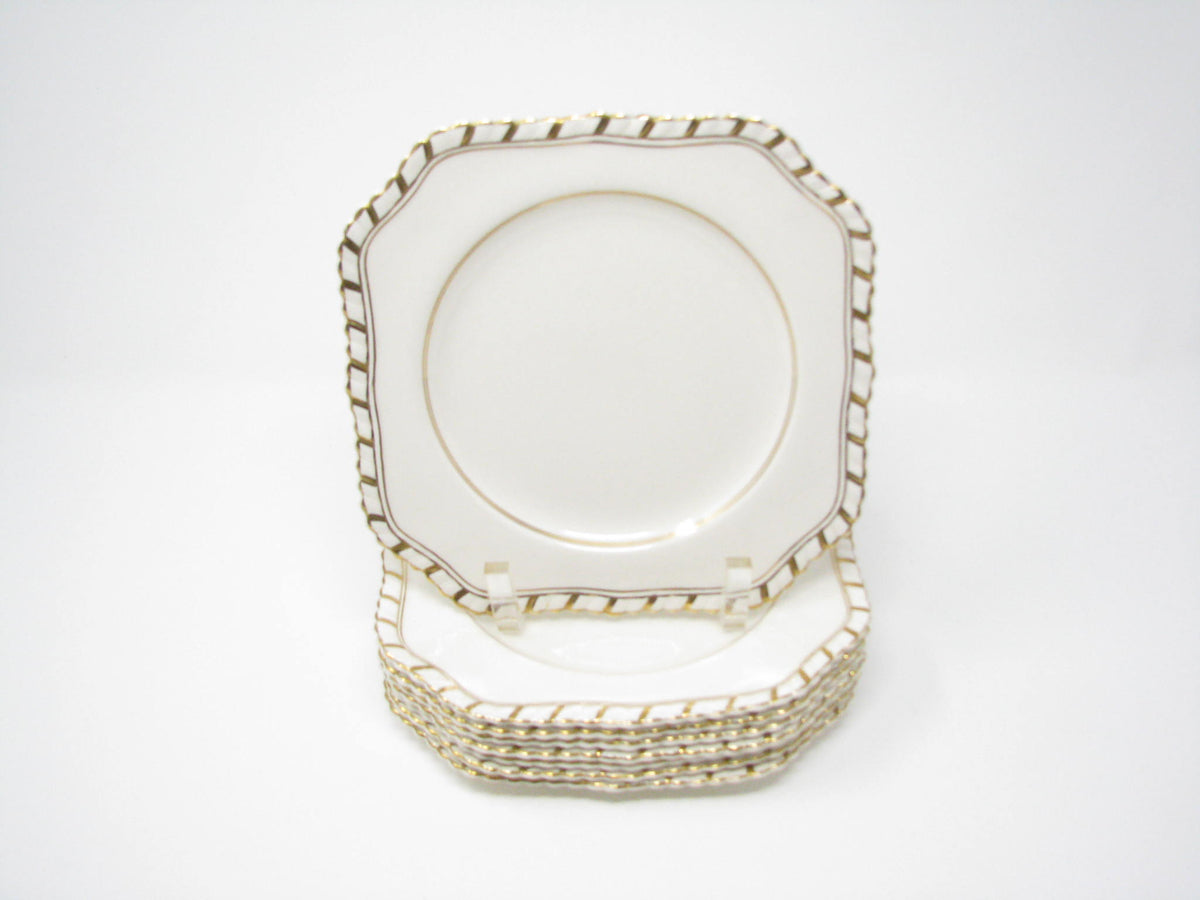 Vintage Johnson Brothers Belmont Old English Square Salad Plates - Set ...