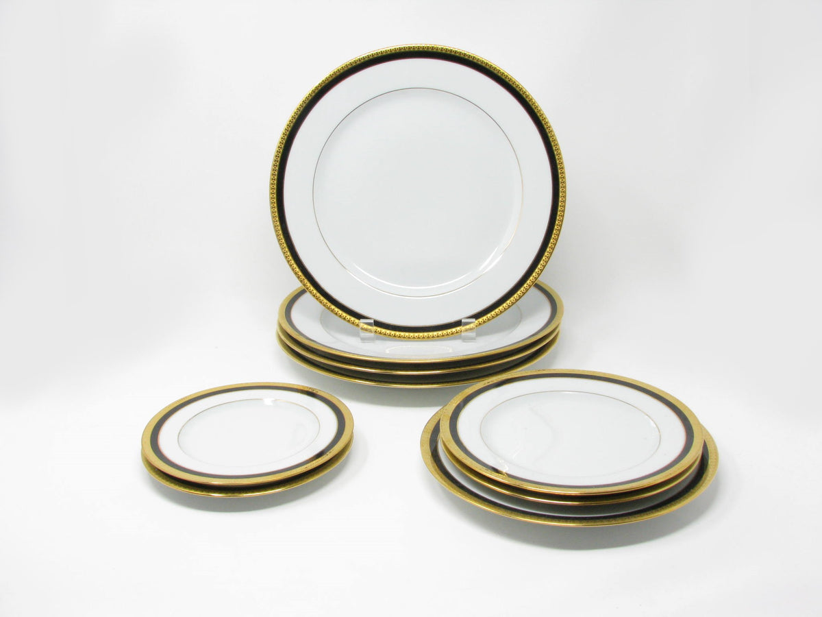 Vintage Limoges Symphonie Platinum Dinnerware Replacement Pieces - 9 P ...