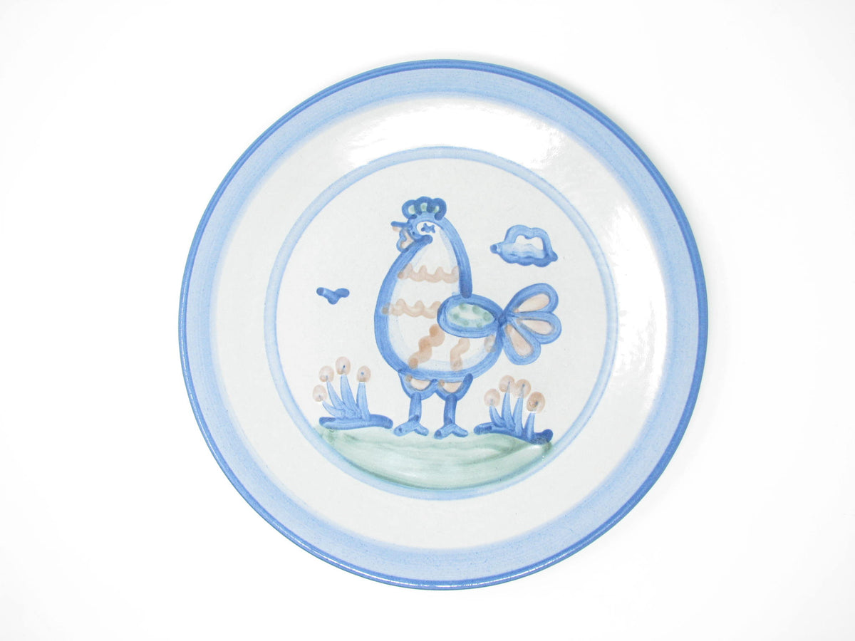 Vintage MA Hadley Pottery Country Dinner Plates Collection - 13 Pieces ...