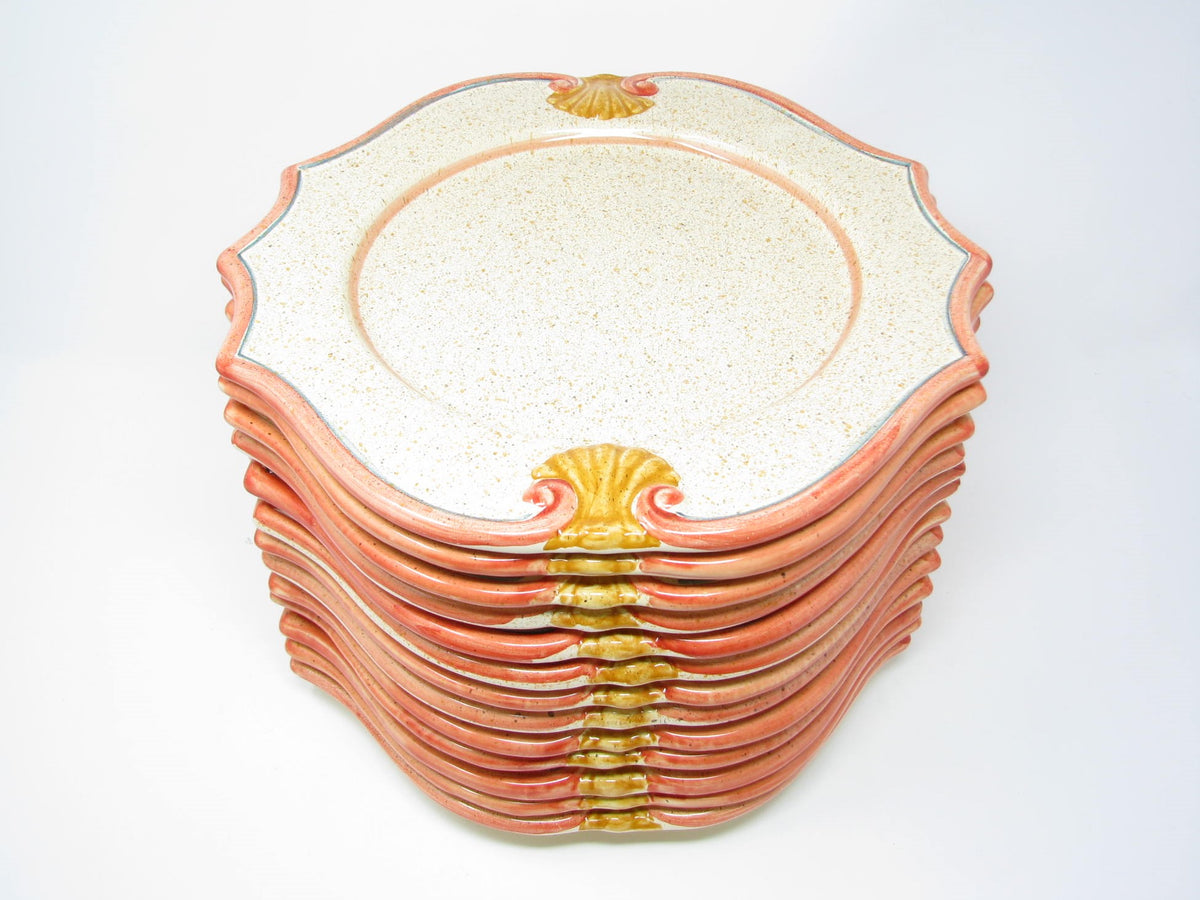 Vintage Medici Hand-Painted Italian Ceramic Dinnerware Set Horchow Nei ...