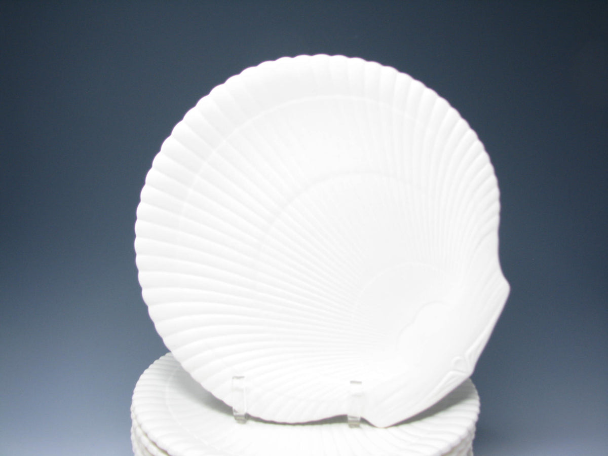 Vintage Wedgwood Nautilus Shell Shaped Earthenware Dinner Plates - 10 ...