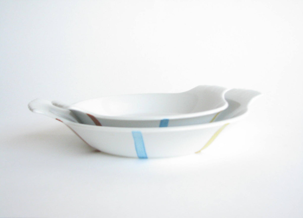 1950s de Sphinx Parafeu Holland Ceramic Cookware / Round Au Gratins ...