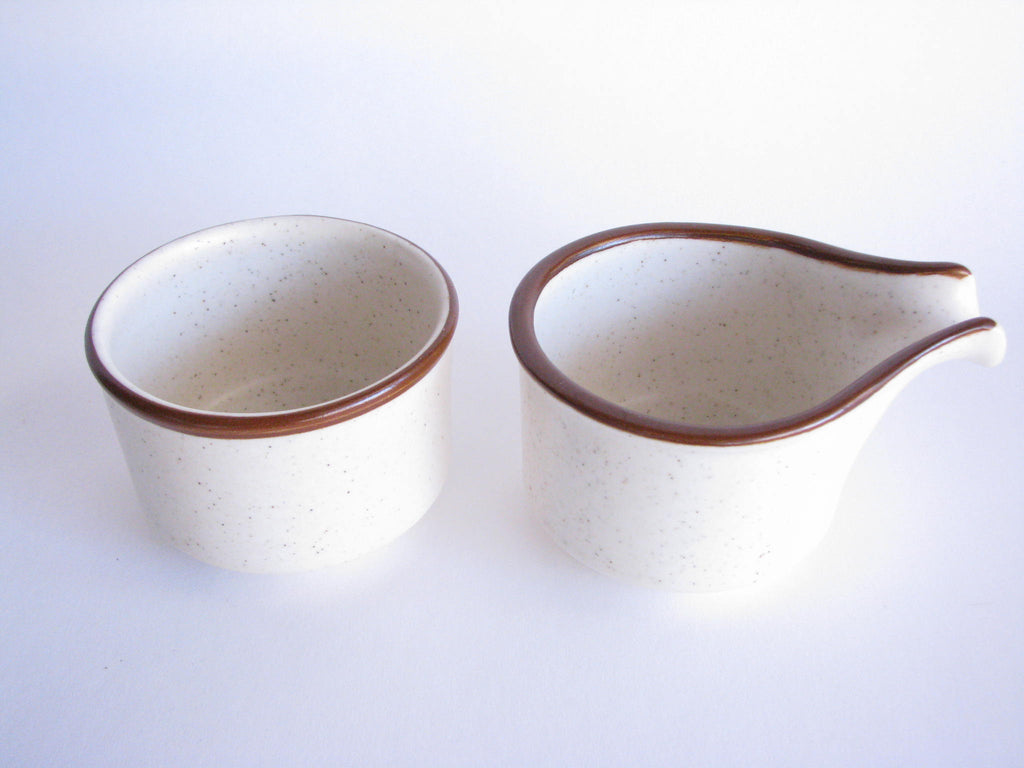 1960s Fabrik Pottery Spokane Creamer and Sugar Bowl Designed by Jim Mc ...