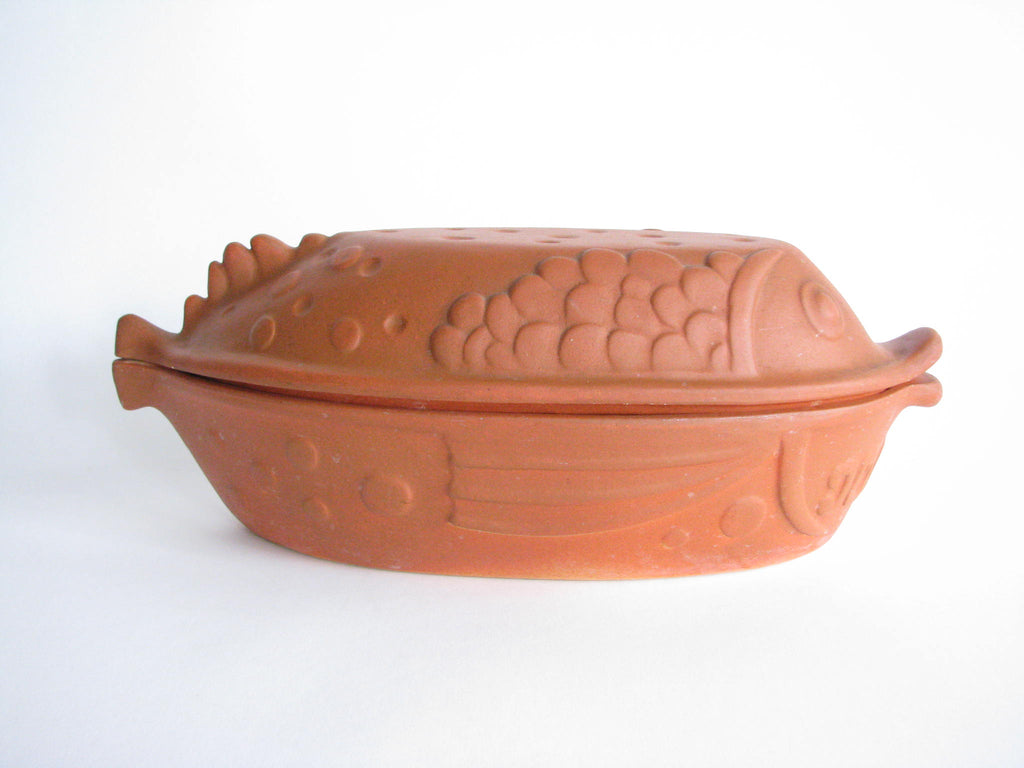 Vintage Jonas Terracotta Fish Cooker or Baker – edgebrookhouse